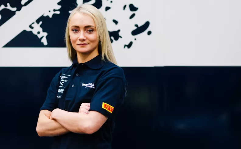 AM Vantage GT3 Debuts with Jessica Hawkins and Jonny Adam