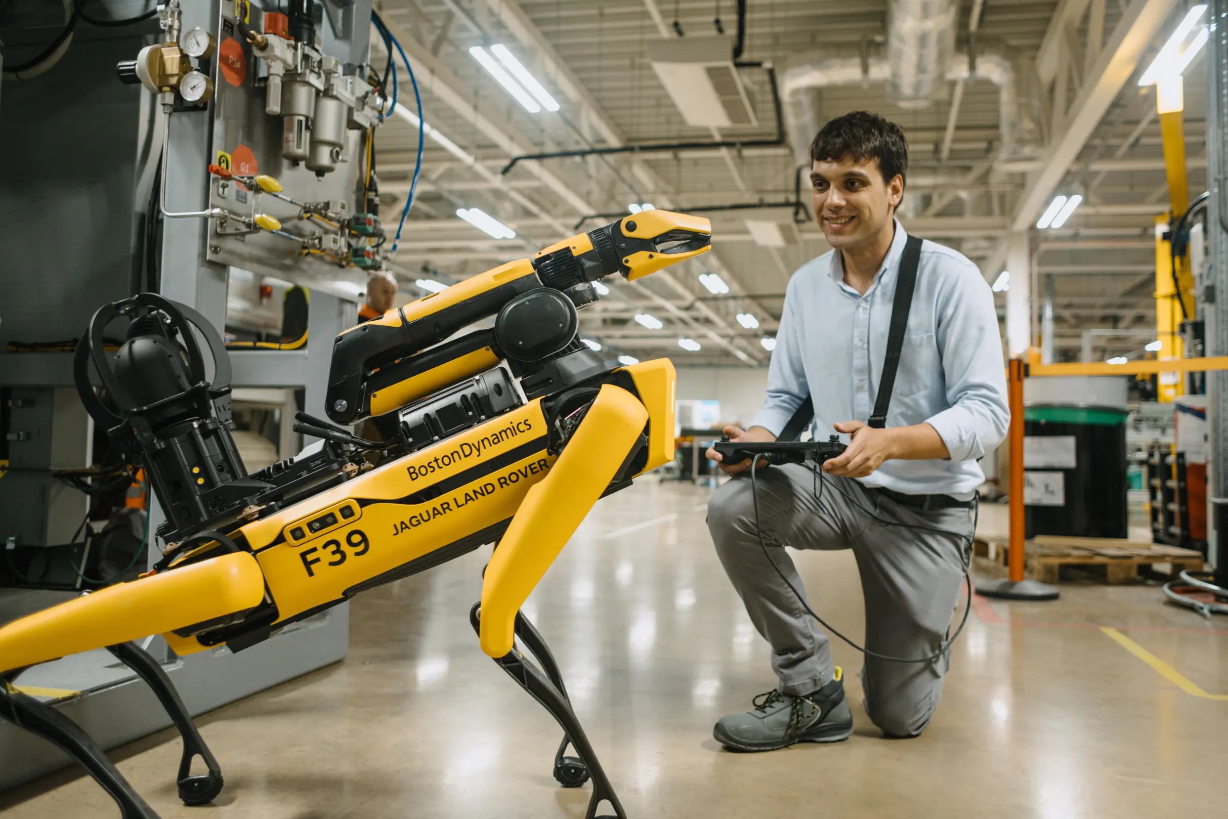 JLR Unveils Rover: AI Robotic Guard Dog for EV Safety