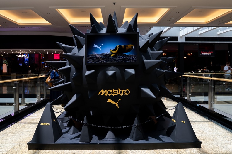 PUMA Launches Mostro with Interactive Mall Challenge